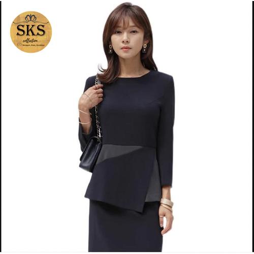 Jual Uniform kemeja bs order set seragam staff office clinic salon ...
