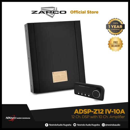 Jual Zapco ADSP-Z12 IV-10A 12-Ch. DSP / 10-Ch. Class D Power Amplifier - Jakarta Utara - Zapco ...