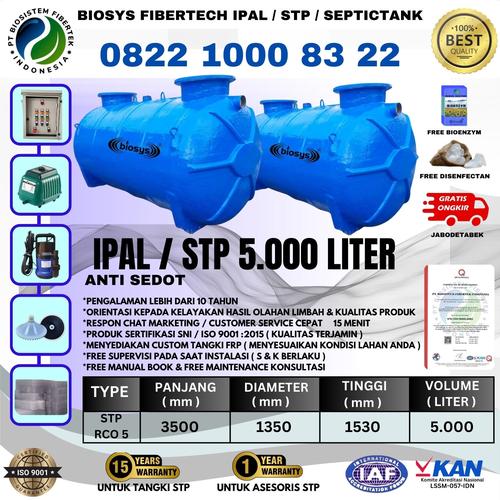 Jual Septic tank STP IPAL RCO SERIES 5 m3/5.000 liter, Biosys, Biosung ...