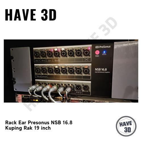 Jual Rack Ear Presonus NSB 16.8 Kuping Rak 19 inch 3D Print Custom ...