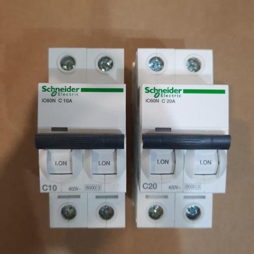 Jual MCB Miniature Circuit Breaker 2Pole 2Phase iC60N 25A 2 Pole 2 ...