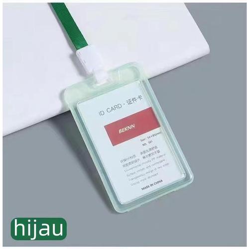 Jual Gantungan kartu nama plastik holder name tag id card name tag ...