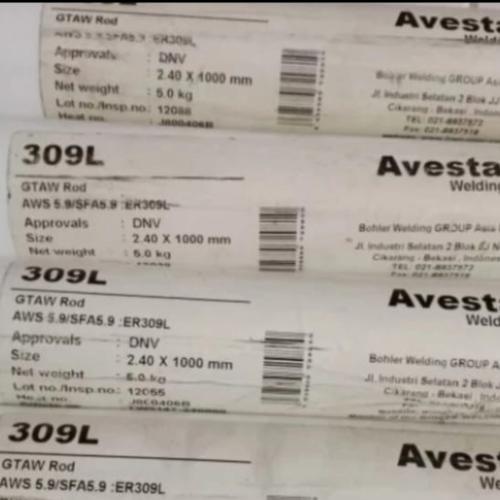 Jual KAWAT LAS GTAW Rod AVESTA ER309L Size. 2.4MM - Kota Surabaya ...
