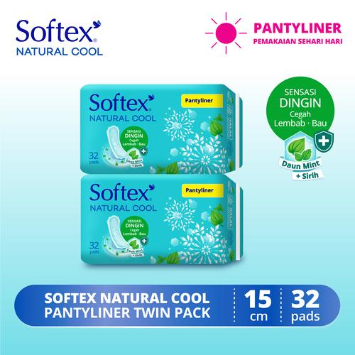 Promo Pantyliner Softex Natural Cool Super Slim 32s x 2 Pack-Pantyliner Cool - Kota Tangerang ...