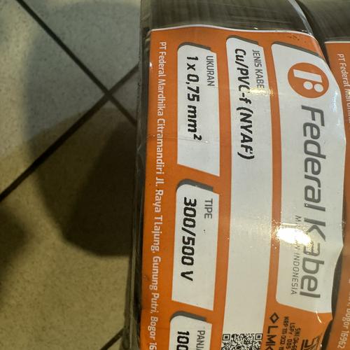 Jual kabel control nyaf 0.75 federal - Jakarta Barat - PELITA ABADI ...