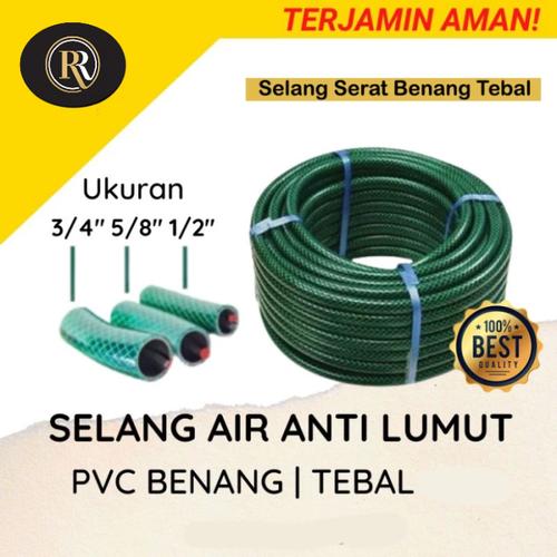 Jual Selang Air 1/2 Inch 5/8 Inch 3/4 Inch 1 Inch Elastis Serat Benang - 1/2 Inch, Selang ...