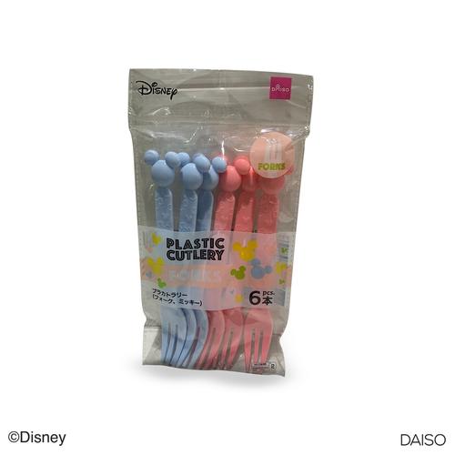 Jual Daiso Plastic cutlery (Fork 6 pcs Mickey) - Jakarta Selatan ...
