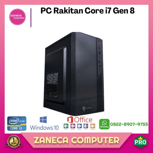 Jual PC Rakitan Siap Pakai Core i7-Gen 8 Ram 16 GB SSD 512 gb Untuk ...