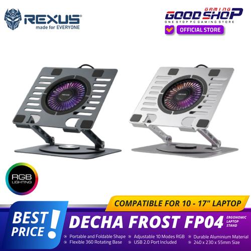 Promo Rexus Laptop Stand Decha Frost FP04 / FP-04 - Grey - Jakarta ...