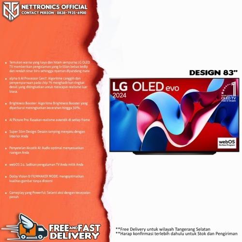 Jual LG OLED 83C4 (2024) - OLED TV 83" 4K HDR DOLBY 120HZ OLED83C4PSA ...