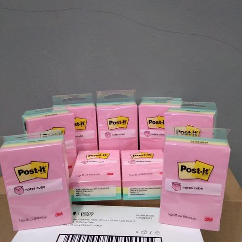 Jual 3M Post It Notes Cube 656 Pastel 50mm x 76mm - Jakarta Barat - T ...