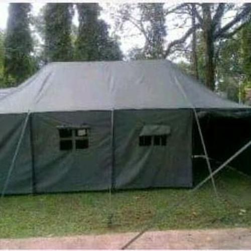 Jual ~Harga Special~ TENDA PLETON BARAK KOMANDO STANDAR TNI 4x6 Bahan ...