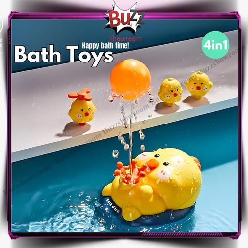 Jual Bath Toys Duck Shower Mainan Mandi Anak Kepala Bebek Semprotan Air ...