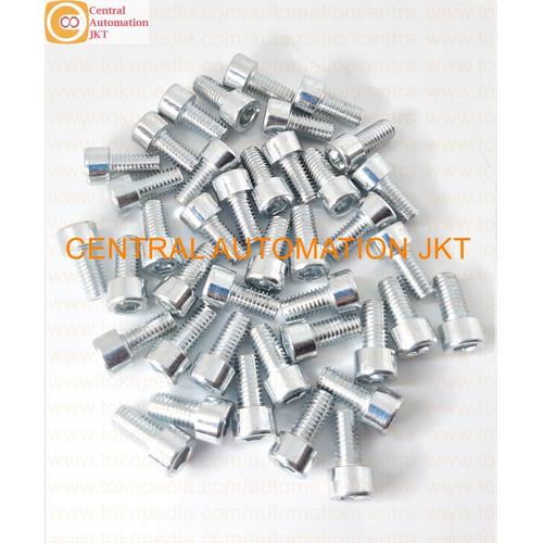 Jual Baut L / hex socket screw M3 M4 M5 M6 M8 M10 M12 - M8X20 - Kota ...