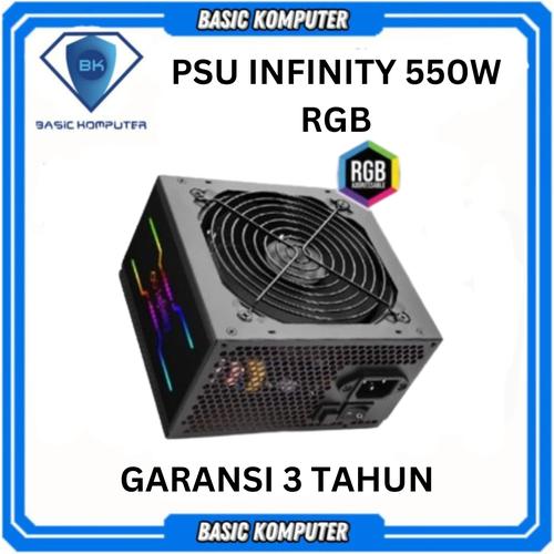 Jual POWER SUPPLY INFINITY STRIKE POWER 550WATT RGB - PSU - Jakarta ...