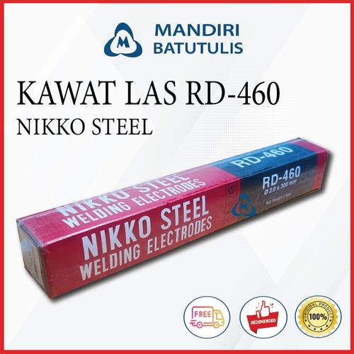 Jual NIKKO STEEL WELDING ELECTRODES - Niko Kawat Las RD-460 - RD 460 2 ...