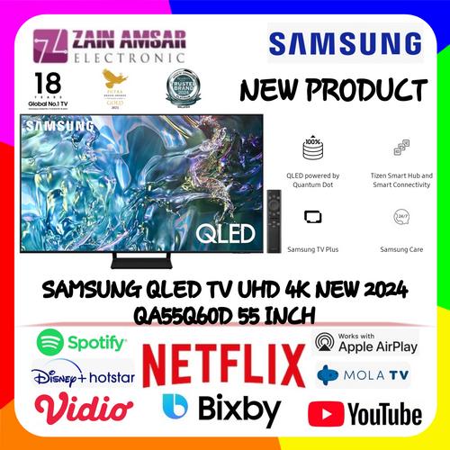 Jual SAMSUNG QA55Q60D QLED TV 4K QUANTUM DOT HDR SMART TV TIZEN 55 INCH ...