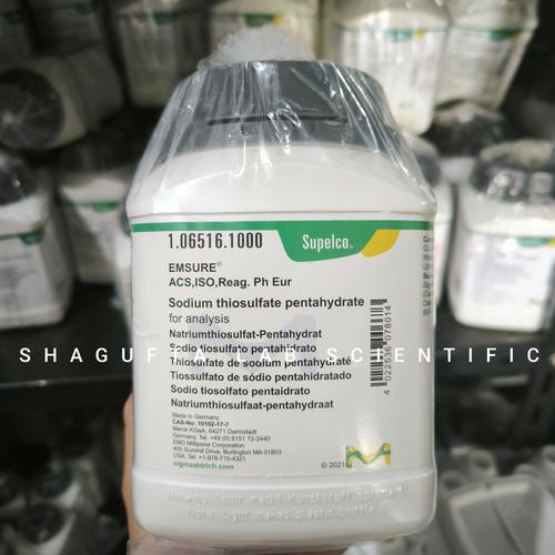 Promo SODIUM THIOSULFATE / Natrium Tiosulfat FOR ANALIS MERCK 106516 ...