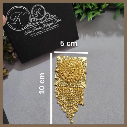 Jual Bros Kebaya Modern Elegan Emas Perak Premium - Emas - Kota ...