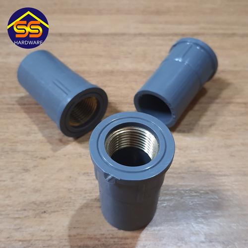 Jual SDD KUNINGAN 1/2" inch RUCIKA PVC Faucet Socket MI Metal Insert ...