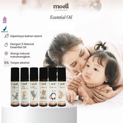 Jual Moell Essential Oil Bye Tummywind / moel Bigbites / First Care ...