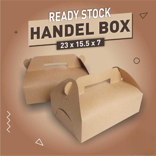 Jual Gable Box Jinjing Kardus Tenteng Coklat Kraft Kemasan Bingkisan ...