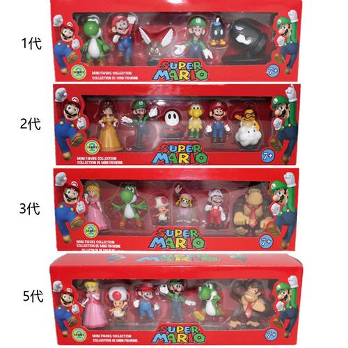 Jual Figure Super Mario Bros Figure Mario Figure Luigi One - MODEL 01 ...