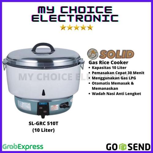 Jual SOLID Rice Cooker Gas SL-GRC 510T (10 Liter) - Jakarta Pusat ...