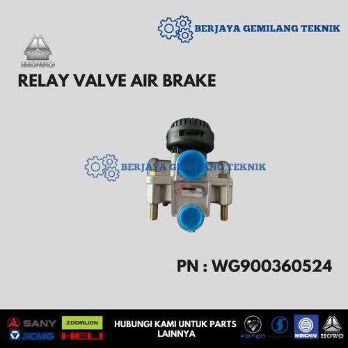 Jual Relay Valve Air Brake Wabco Assembly HOWO Sinotruk WG900360524 ...