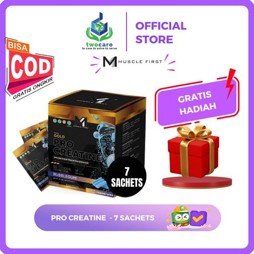 Jual Muscle First M1 Pro Gold Creatine Sachet 14 serving 7 Sachet ...