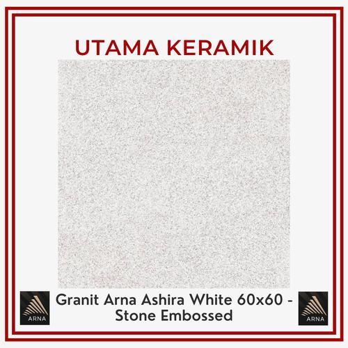 Jual Granit Arna Ashira White 60x60 - Stone Embossed - KW 1 - Granit ...