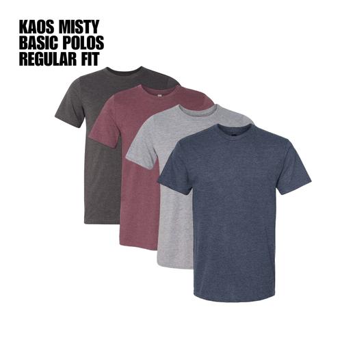 Promo Kaos Polos Pria Twotone Misty KAOS POLOS MISTY SOFT 30S Kaos ...