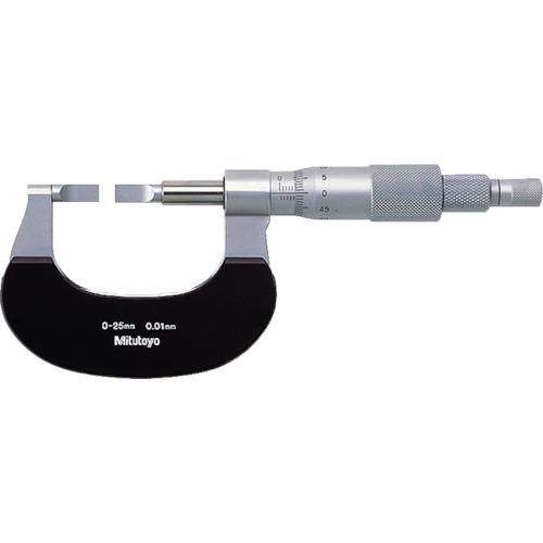 Jual Mitutoyo BLM-50 Blade Micrometer Straight Spindle Type | Pengukur ...