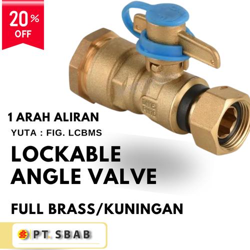 Promo PENUTUP ALIRAN AIR KUNINGAN YUTA: LCBMS LOCKABLE STRAIGHT VALVE ...
