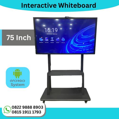 Jual Smartboard TV 75" inch Interactive TV Whiteboard TV Touch Screen ...