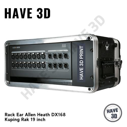 Jual Rack Ear Allen Heath DX168 AB168 Kuping Rak 19 inch 3D Print ...