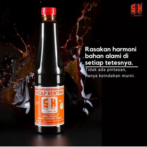 Jual 650ML Kecap Manis Benteng SH Botol Plastik - Lokal Khas Tangerang ...