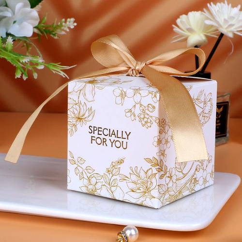 Jual Box Souvenir Pernikahan Mewah Kotak Permen Sangjit Premium 7x7x7 ...