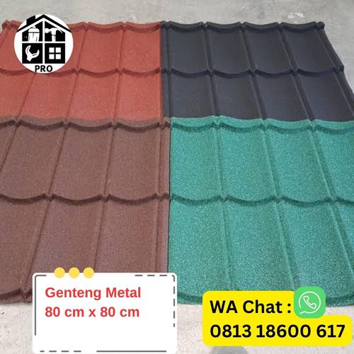 Jual Genteng Metal Pasir 2x4 (via Tokopedia) - Hitam - Jakarta Barat ...