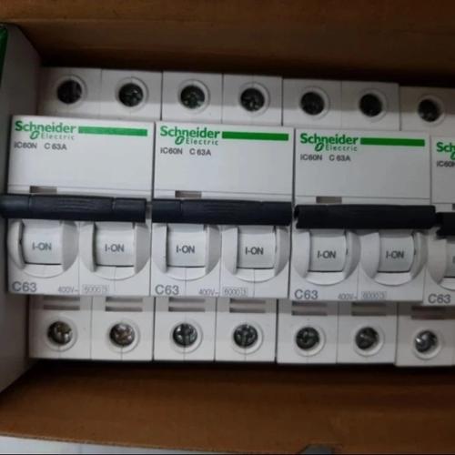 Jual MCB Miniature Circuit Breaker 2Pole 2Phase iC60N 63A 2 Pole 2 Phase 6ka 63A iC60N 2P 63A ...