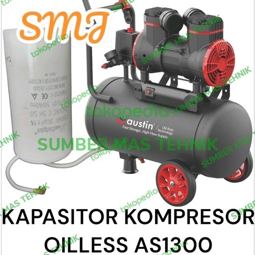 Jual kapasitor kompresor austin as1300 kondensor kompresor oilless 30 ...