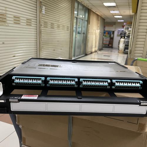 Jual commscope OTB 96 port LC OM4 fiber optic EPX 1 U fixed panel ...