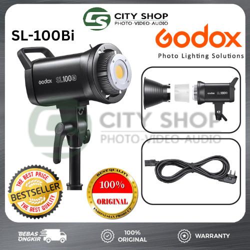 Jual Godox SL 100BI , SL-100BI, SL100BI , SL 100 BI , LAMPU LED Studio ...