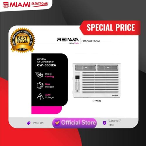 Promo Reiwa AC Window 1/2 PK CW-0501RA 0,5 PK / AC WINDOW REIWA 0.5PK ...