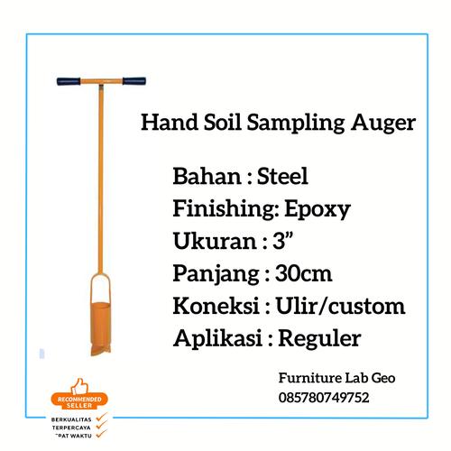 Jual Hand Soil Sampling Auger Gn,Bor Tanah One-Piece Augers Steel Epoxy ...