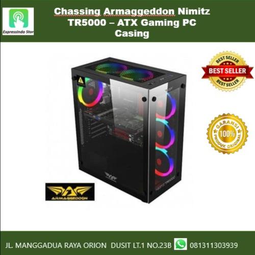 Jual ARMAGGEDDON NIMITZ TR5000 - ATX GAMING PC CASING - Jakarta Pusat ...