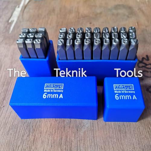Jual Alat Ketok Huruf dan Angka Set 6 Mm Stamp Punch Made In Germany ...