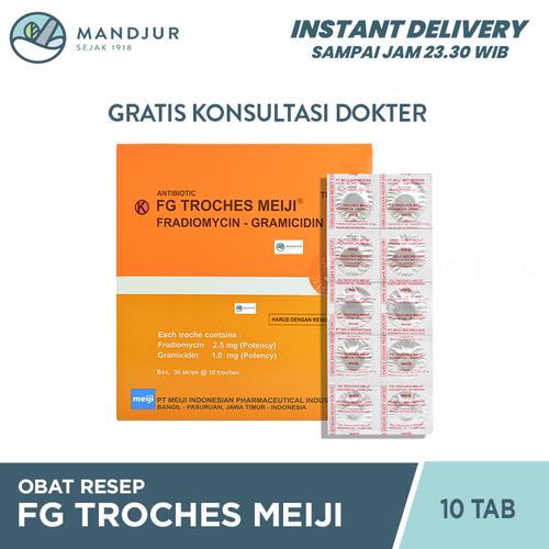 Jual Tablet Hisap FG Troches / Obat Sakit Tenggorokan - Jakarta Pusat ...