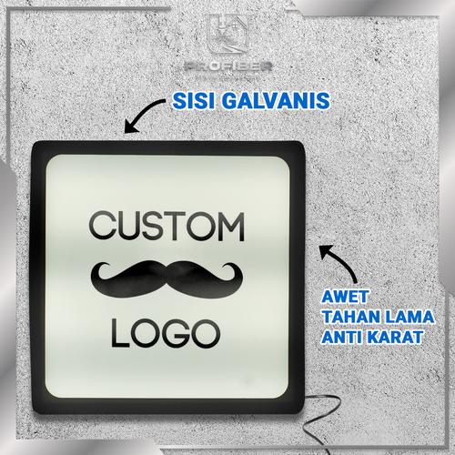 Jual Neon Box Kotak 1 Muka Rangka Plat Besi dan Galvanis By Profiber ...