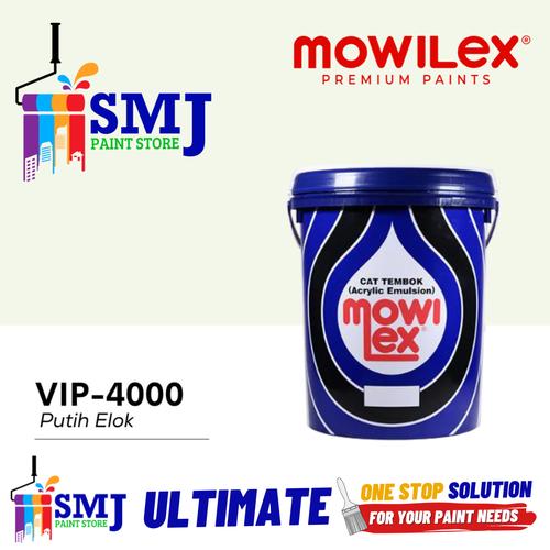 Jual Cat Tembok Interior MOWILEX EMULSION Putih Pesona E4000 VIP 4000 2 ...